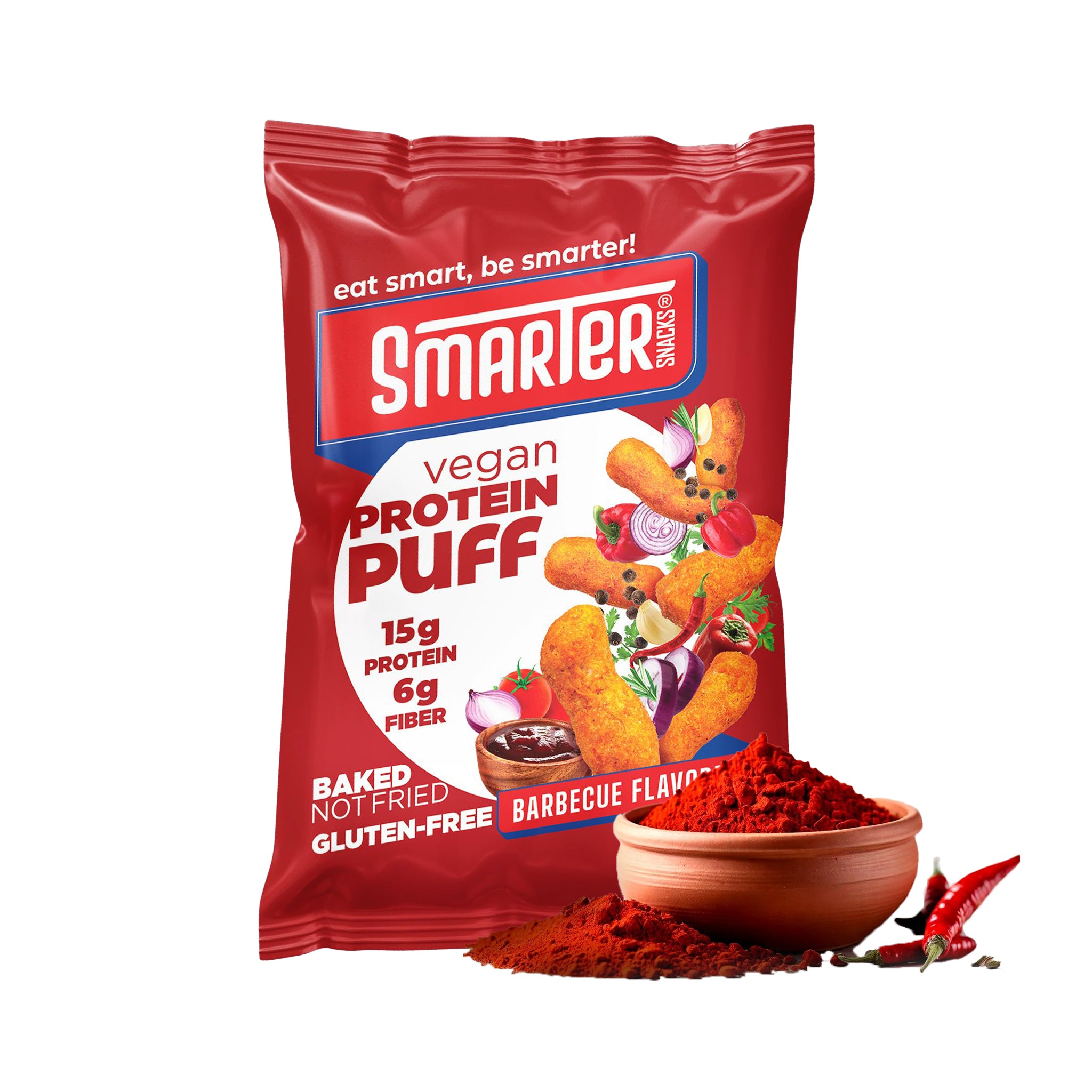 Protein Puff BBQ Flavor | 15g Protein | 6g Fiber | Gluten-Free ...