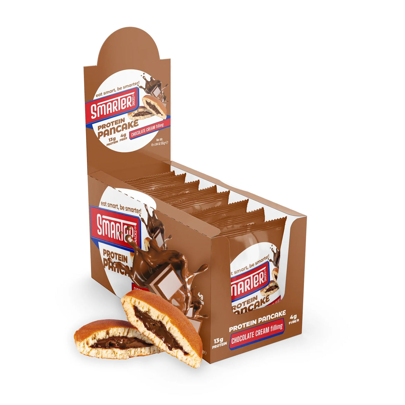 Protein Pancake Chocolate Cream (Pack of 12) – Smarter Snacks